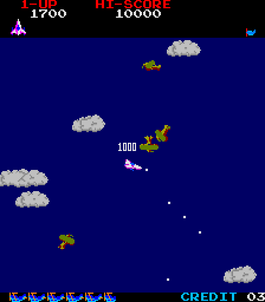 Time Pilot, Arcade | The King of Grabs