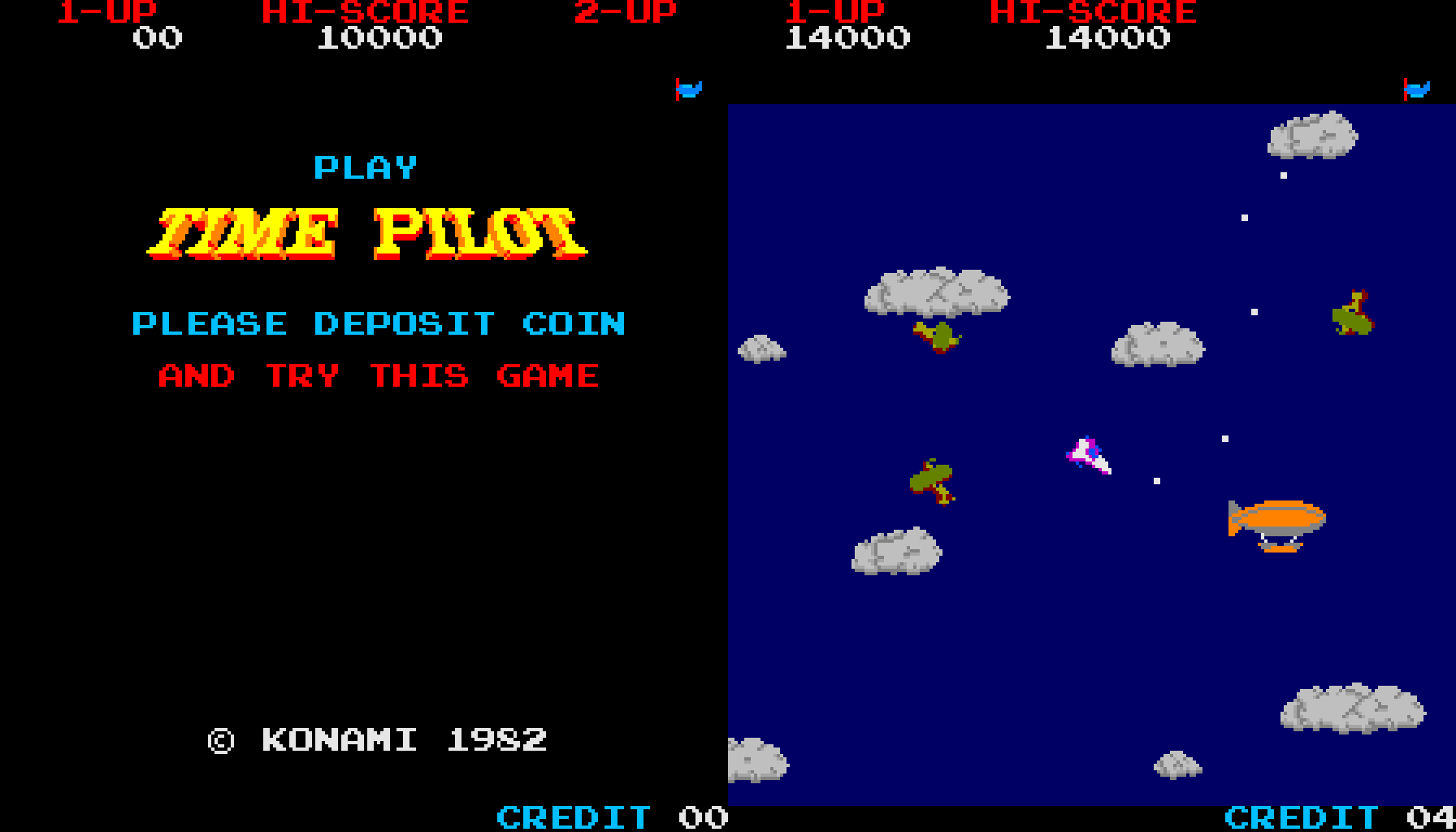 Time Pilot, Arcade | The King of Grabs