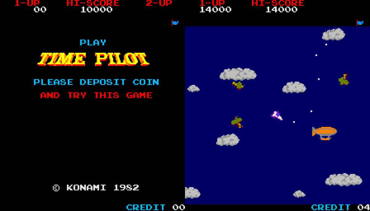 Time Pilot, Arcade | The King of Grabs