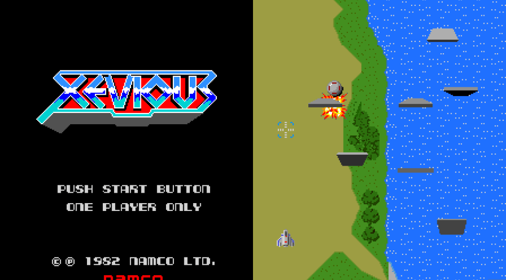 Xevious, Arcade | The King of Grabs