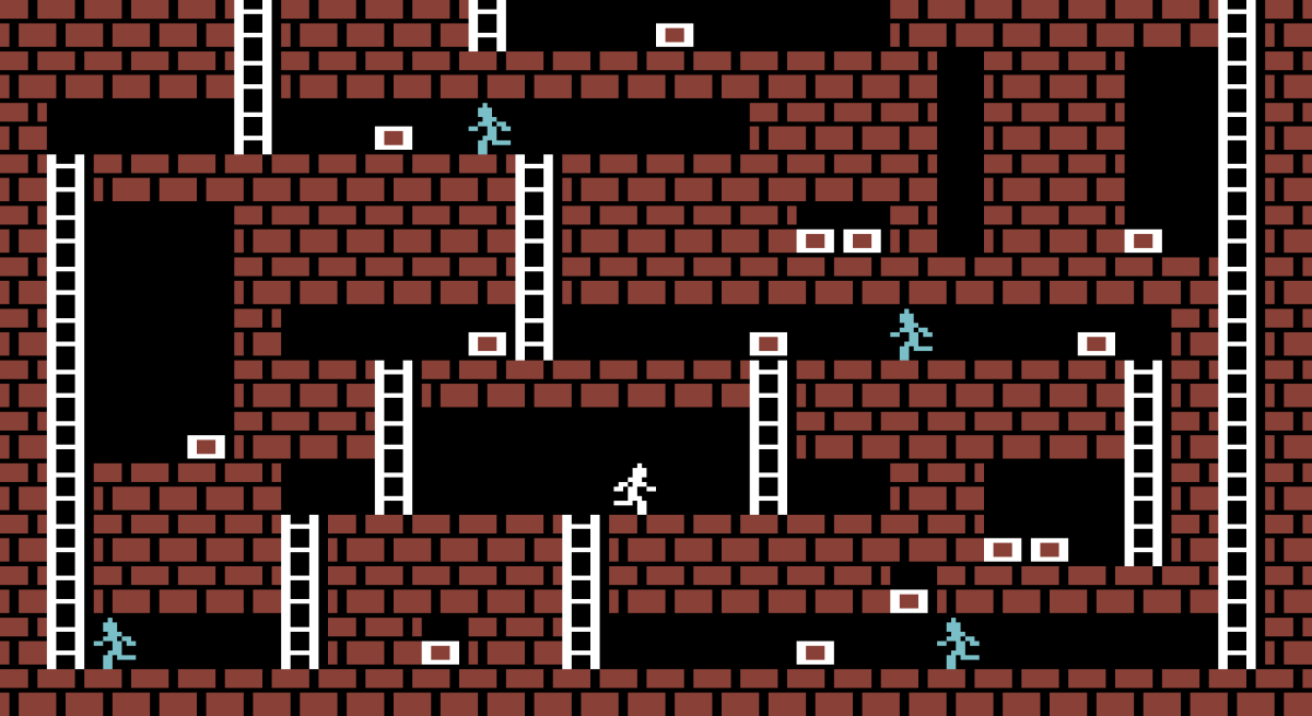 Lode Runner, Commodore 64 | The King of Grabs