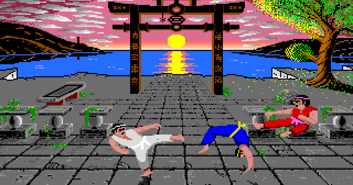 International Karate Plus, Atari ST | The King of Grabs