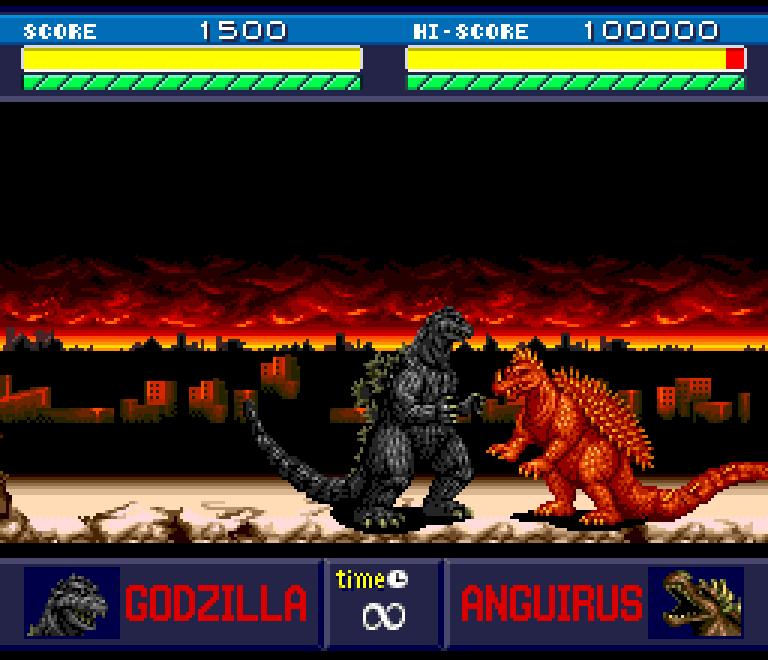Godzilla: Battle Legends, PC Engine | The King of Grabs