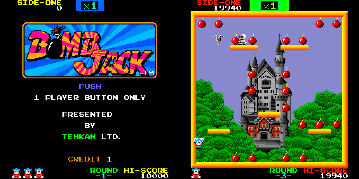 Bomb Jack, Arcade | The King of Grabs