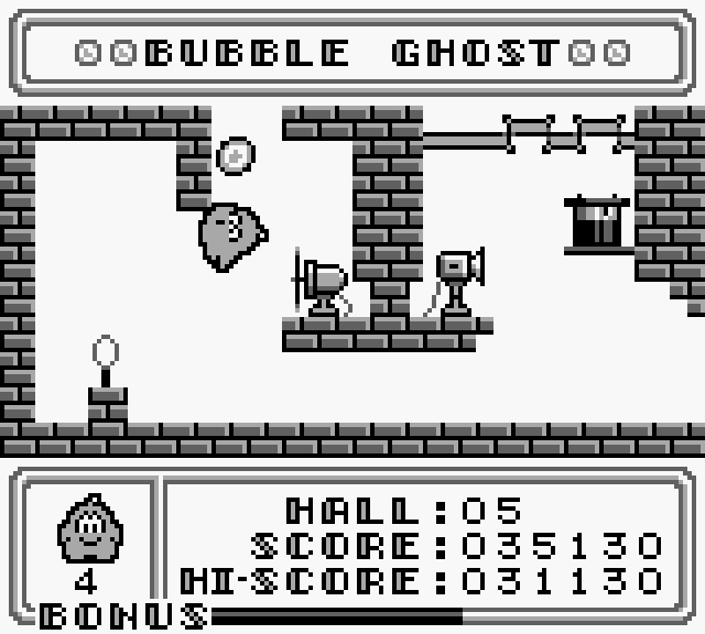 Bubble Ghost Game Boy 15 | The King of Grabs