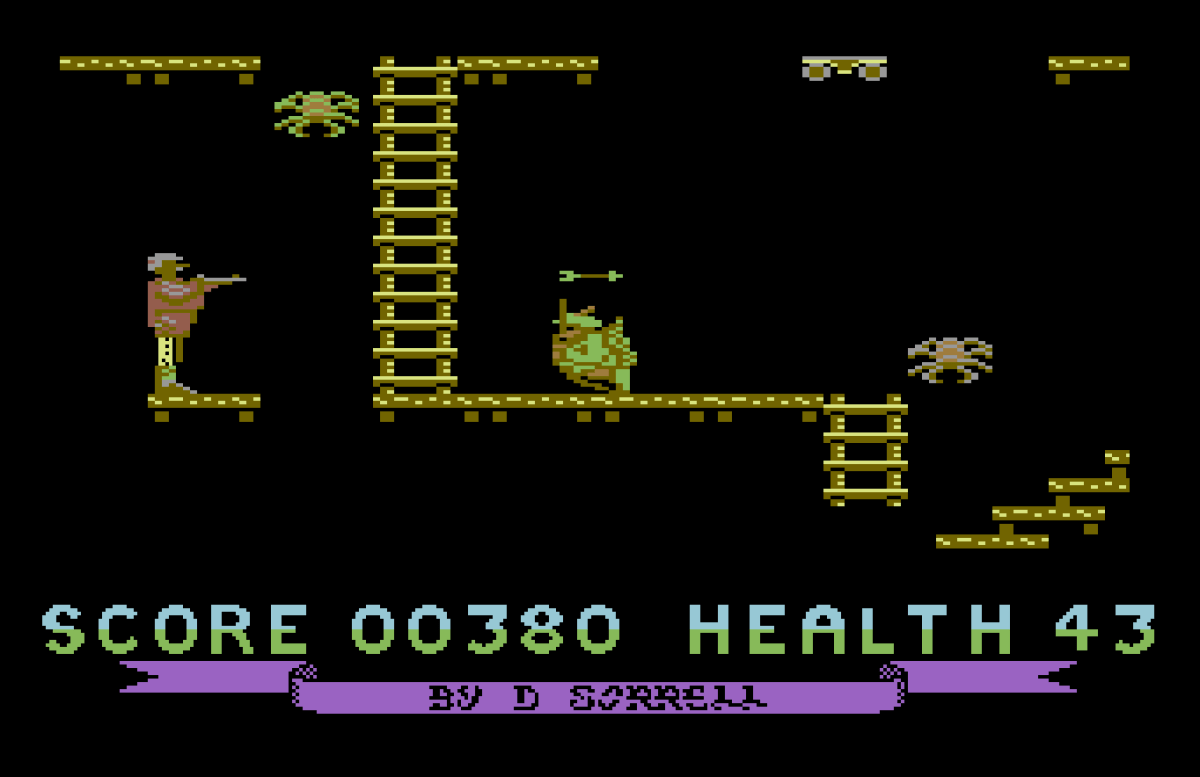 Super Robin Hood, Commodore 64 | The King of Grabs