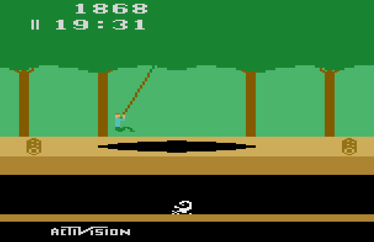 Pitfall!, Atari 2600 | The King of Grabs