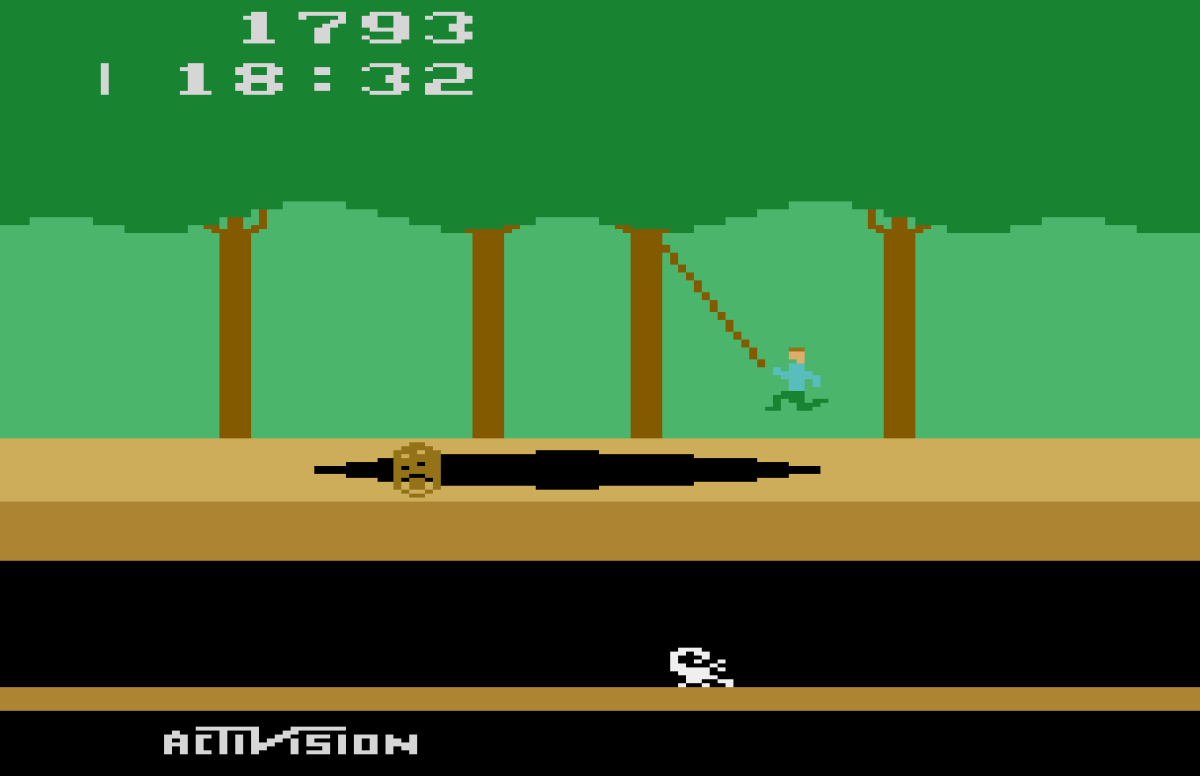 Pitfall!, Atari 2600 | The King of Grabs