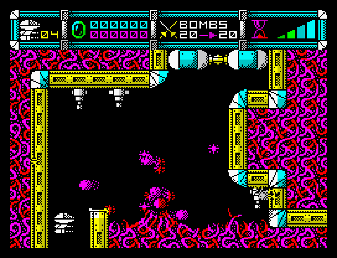 Cybernoid, ZX Spectrum | The King of Grabs