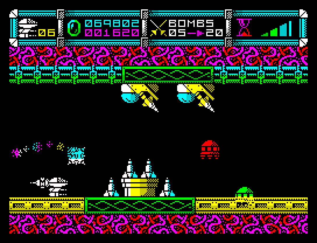cybernoid zx spectrum 65 | The King of Grabs