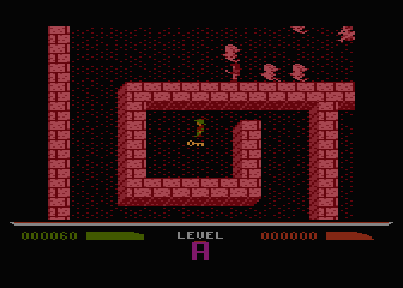 Dark Chambers, Atari 8-bit | The King of Grabs