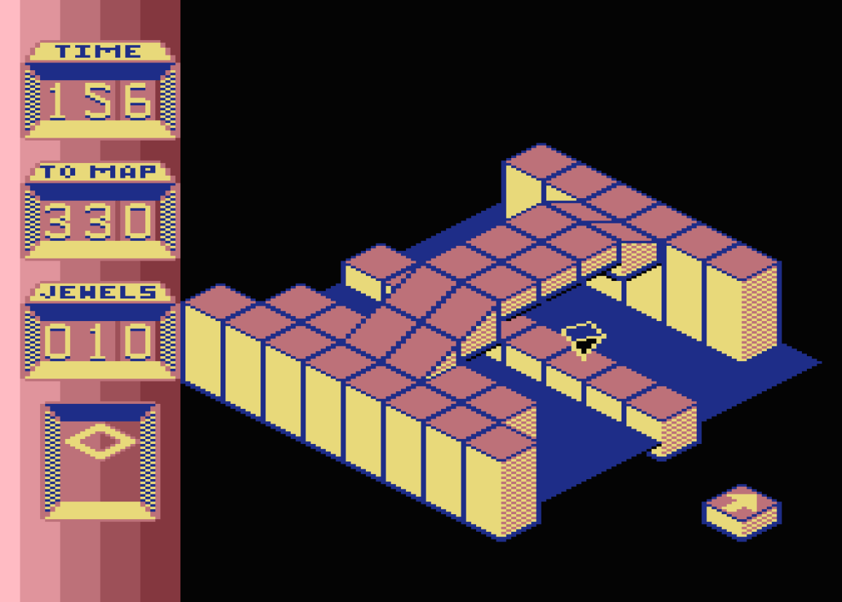 Spindizzy, Atari 8-bit | The King of Grabs