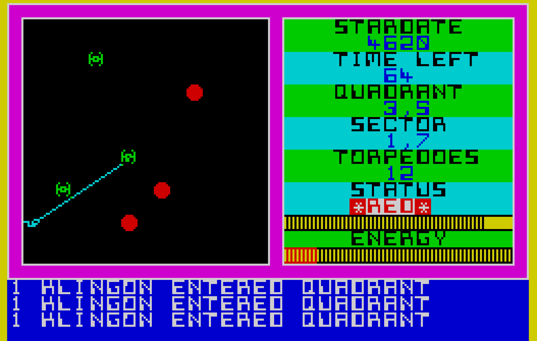 Star Trek, ZX Spectrum | The King of Grabs