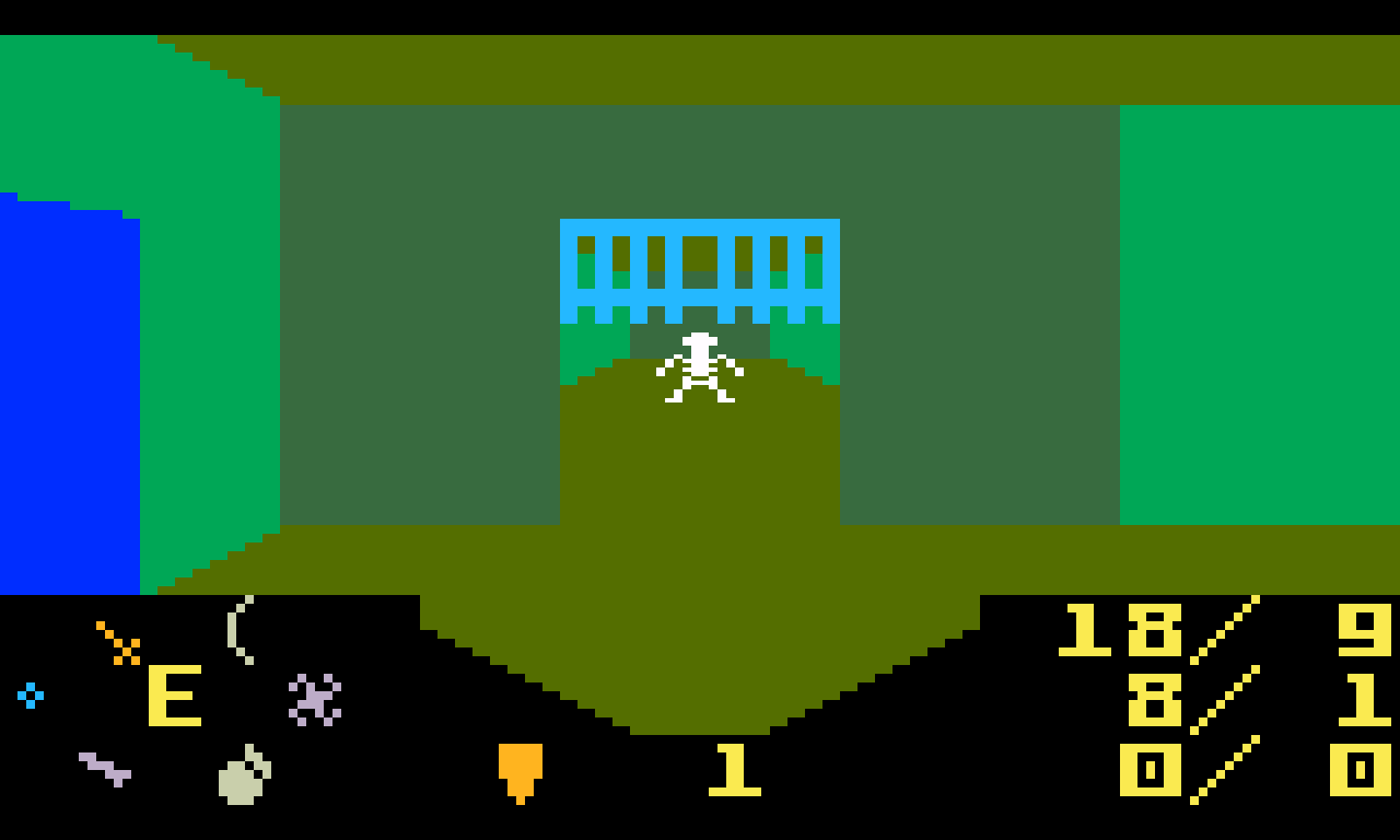 Advanced Dungeons & Dragons: Treasure of Tarmin, Intellivision | The ...