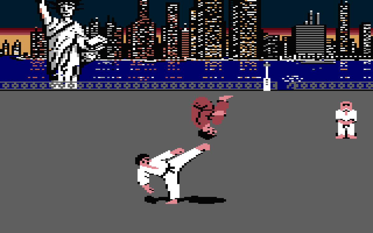 International Karate, Atari 8-bit | The King of Grabs