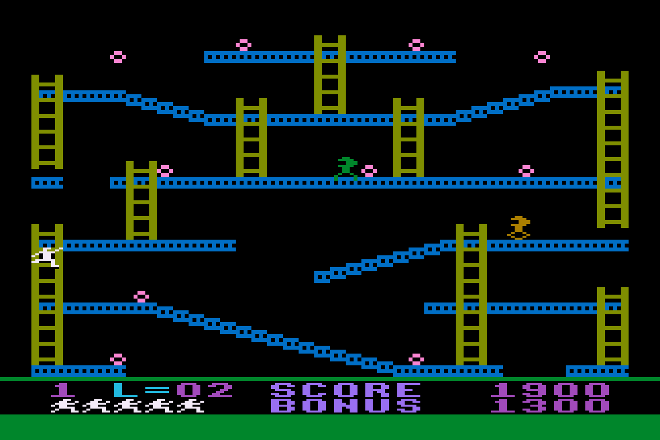 Jumpman Atari 8-bit 09 | The King of Grabs