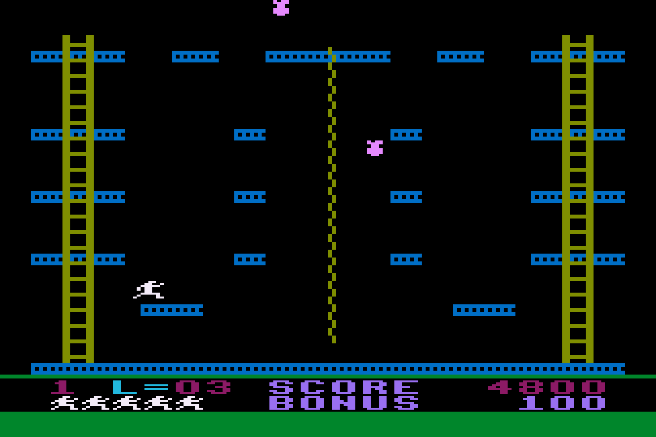 Jumpman Atari 8-bit 18 | The King of Grabs