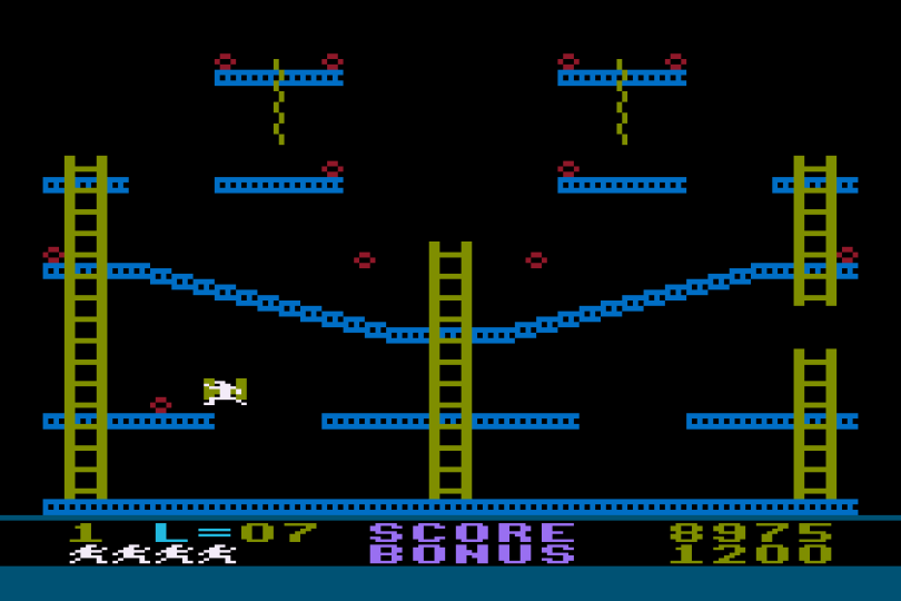 Jumpman Atari 8-bit 35 | The King of Grabs