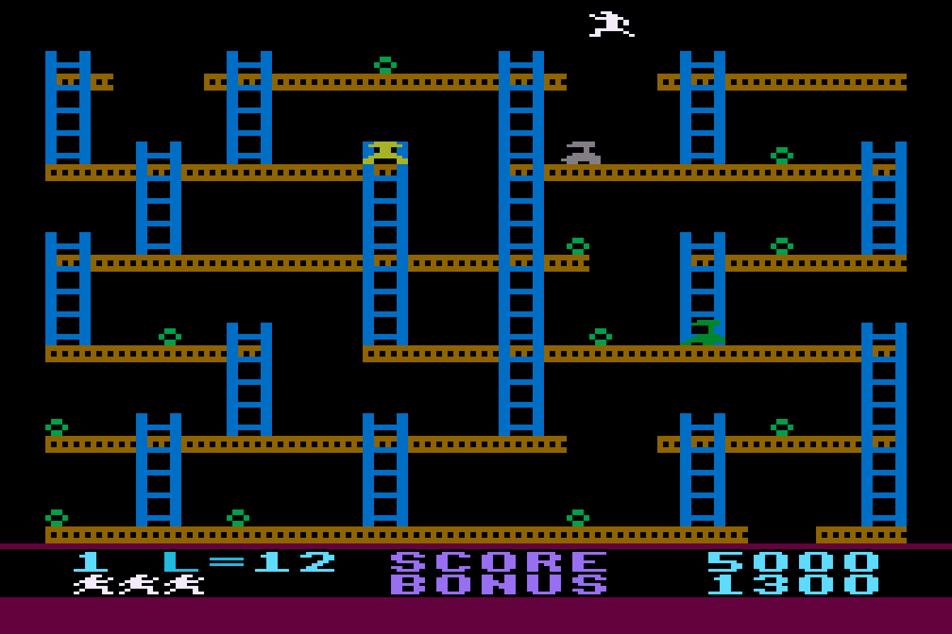Jumpman Atari 8-bit 59 | The King of Grabs