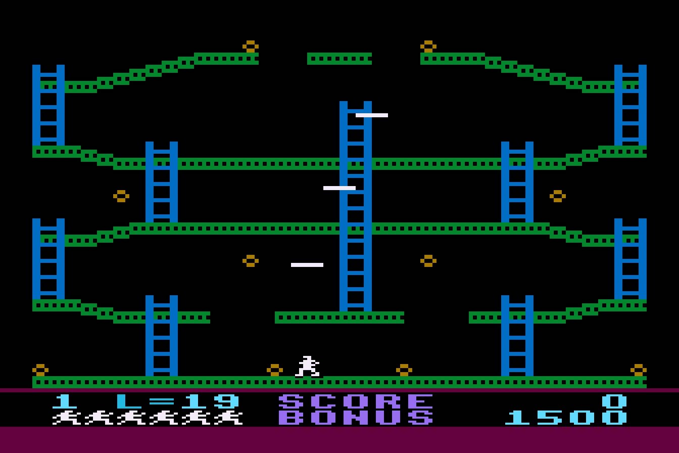 Jumpman Atari 8-bit 74 | The King of Grabs