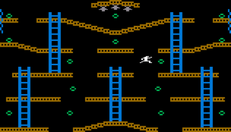 Jumpman, Atari 8-bit | The King of Grabs