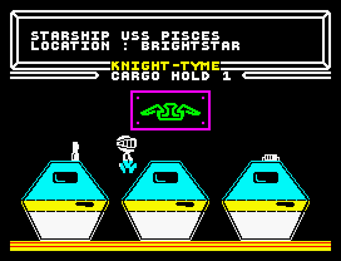 Knight Tyme 128K ZX Spectrum 07 | The King of Grabs