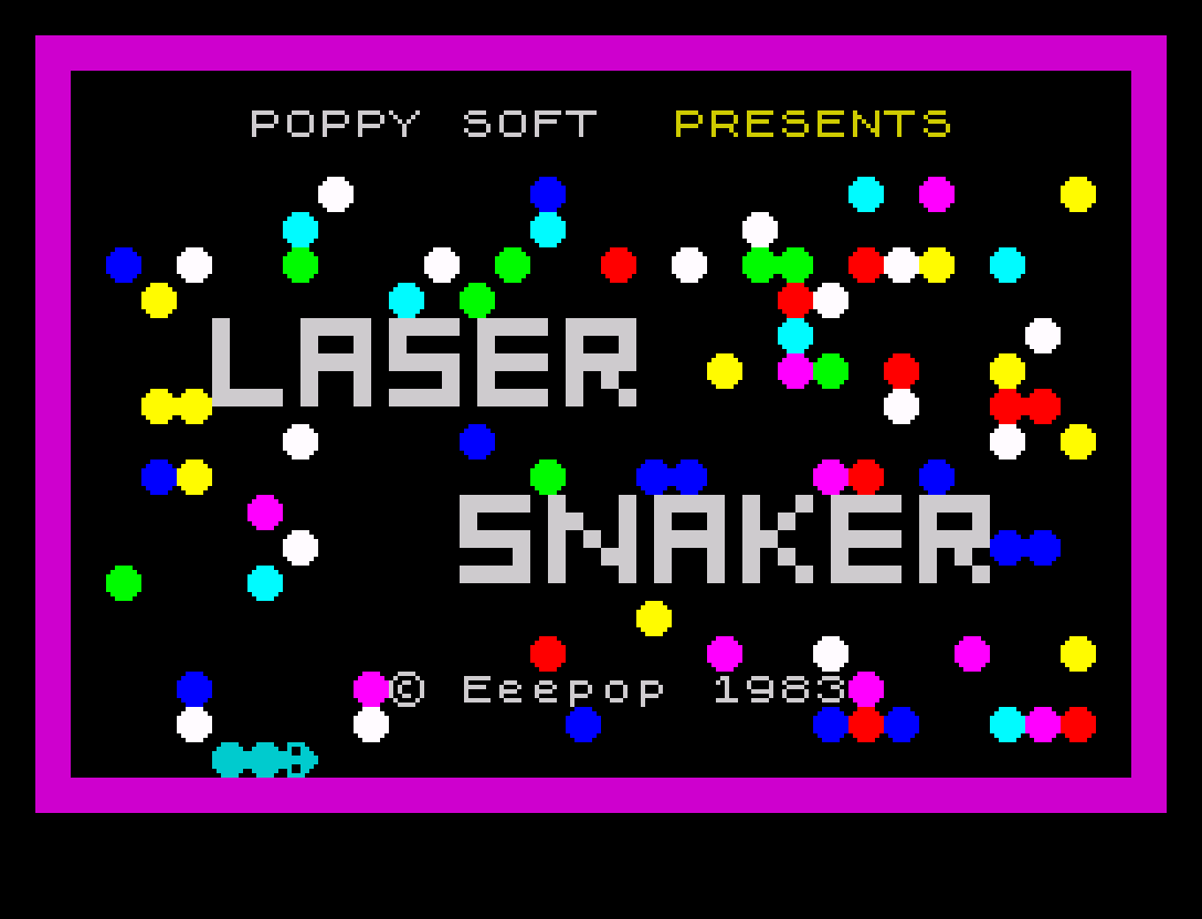 Laser Snaker, ZX Spectrum | The King of Grabs