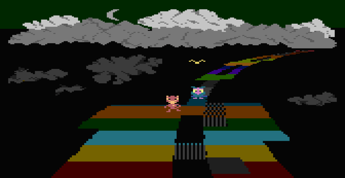 Rainbow Walker, Atari 8-bit | The King of Grabs