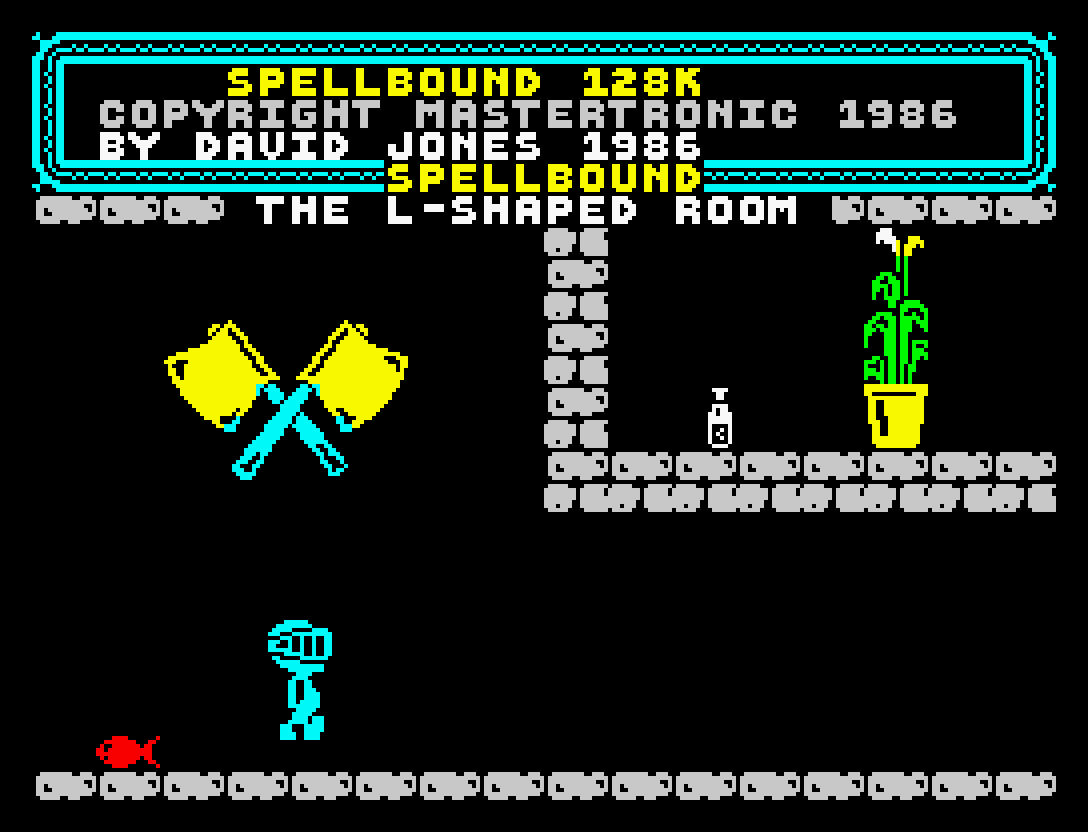 Spellbound 128K ZX Spectrum 06 | The King of Grabs