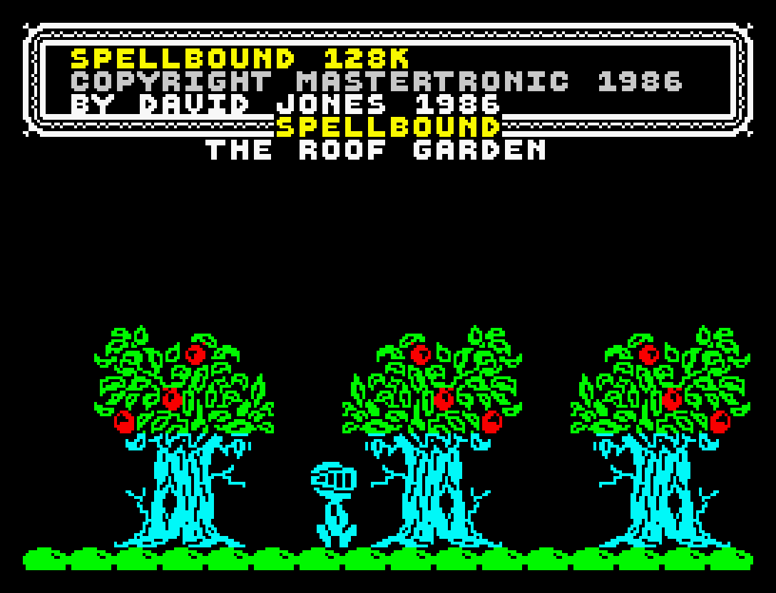 Spellbound 128K ZX Spectrum 17 | The King of Grabs