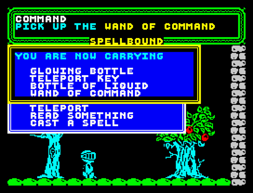 Spellbound 128K ZX Spectrum 21 | The King of Grabs
