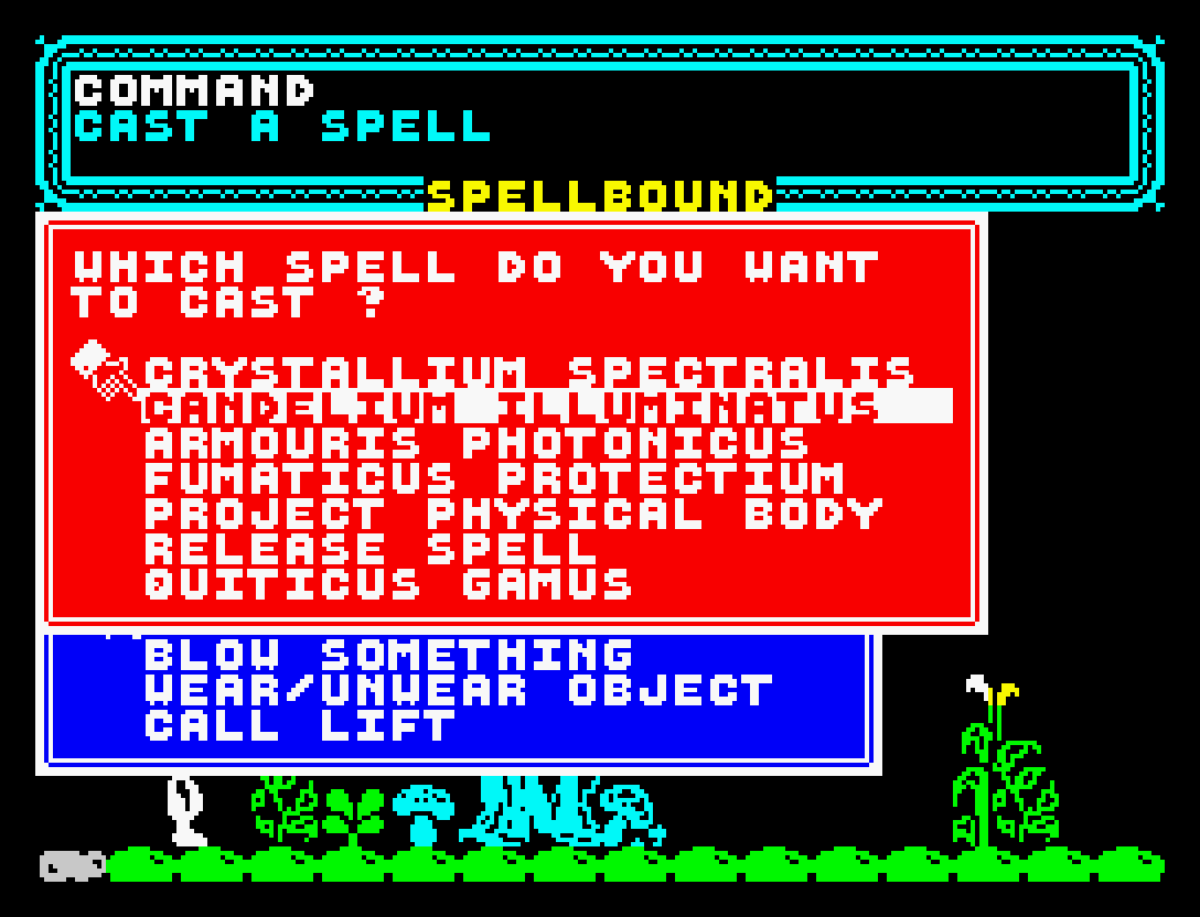 Spellbound 128K ZX Spectrum 40 | The King of Grabs
