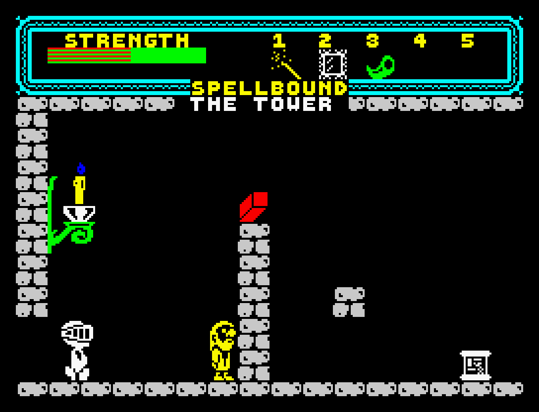 Spellbound 128K ZX Spectrum 51 | The King of Grabs