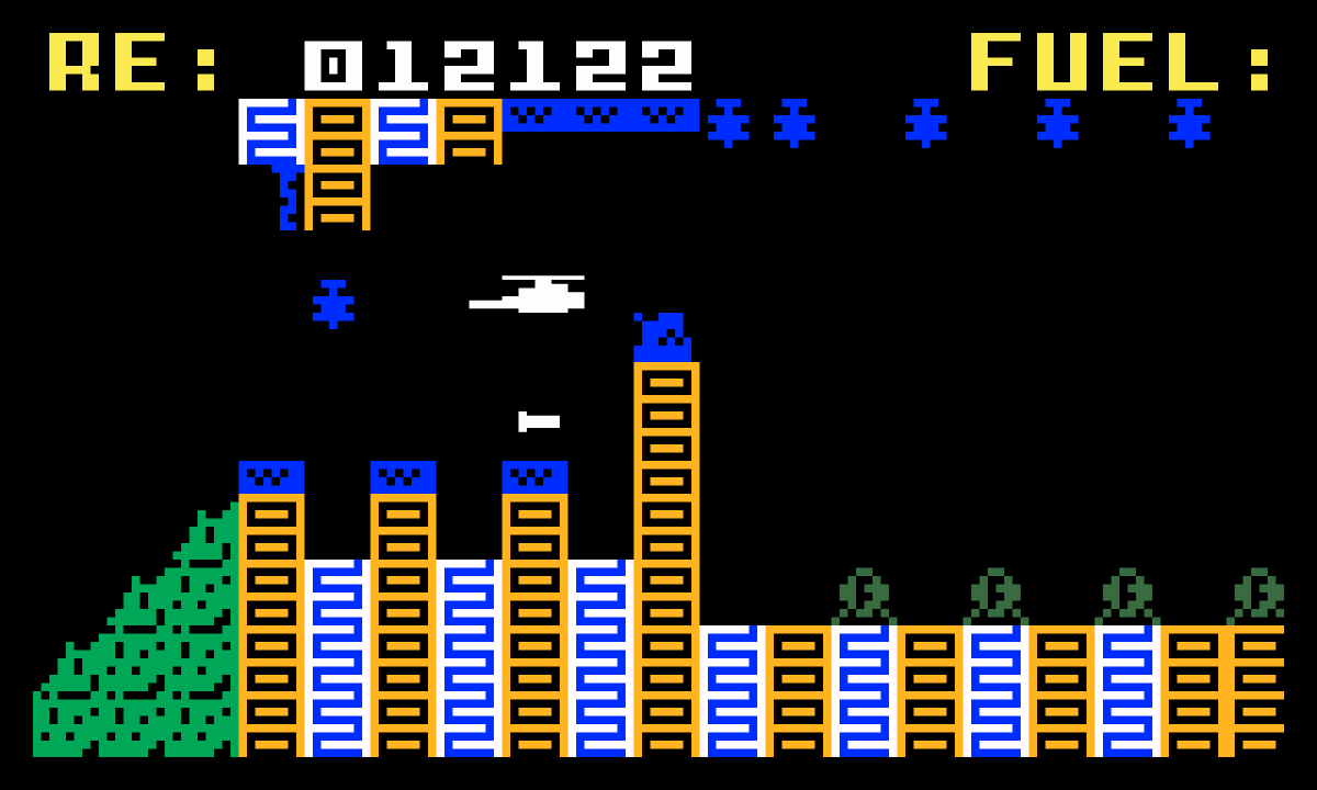 Super Cobra, Intellivision | The King of Grabs