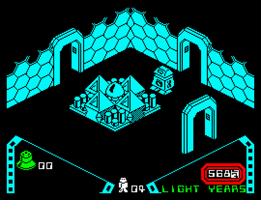 Alien 8, ZX Spectrum | The King of Grabs