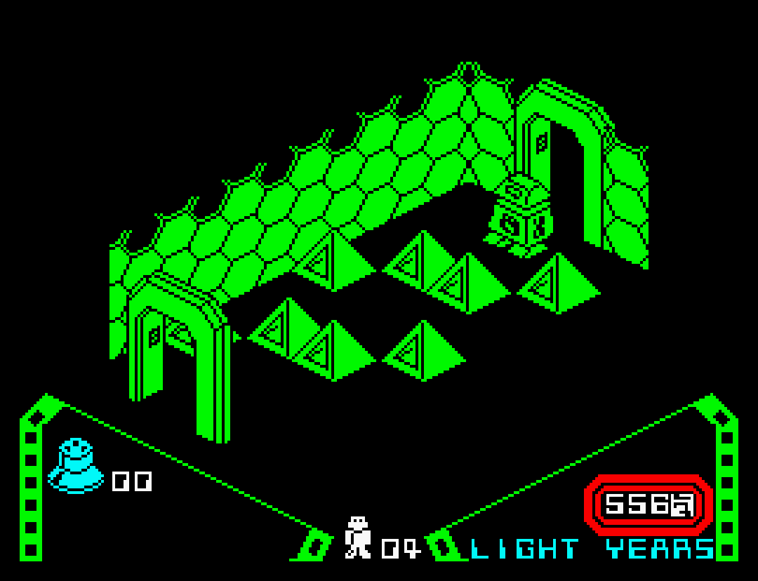 Alien 8, ZX Spectrum | The King of Grabs