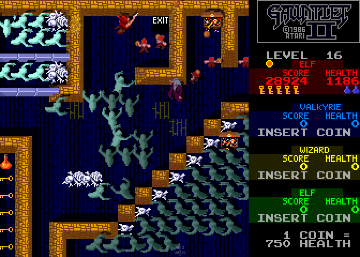 Gauntlet II, Arcade | The King of Grabs