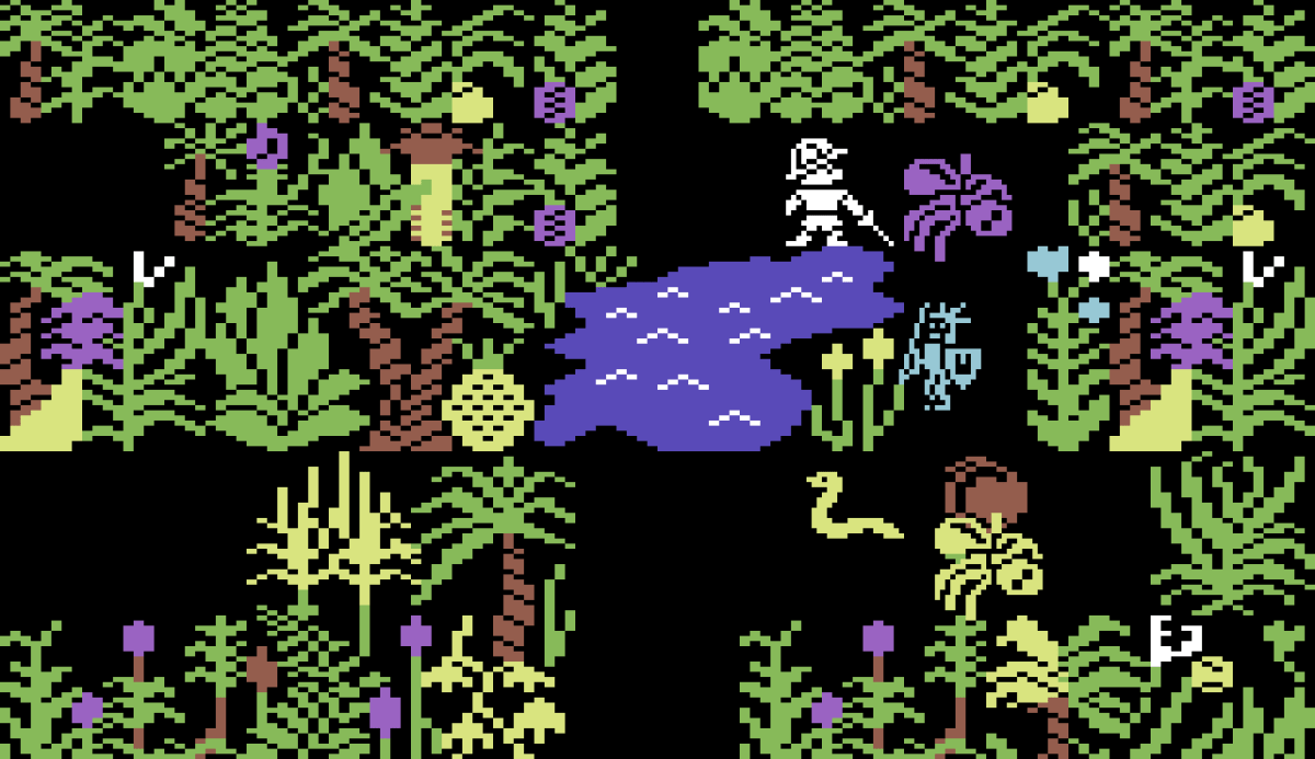 Sabre Wulf, Commodore 64 | The King of Grabs