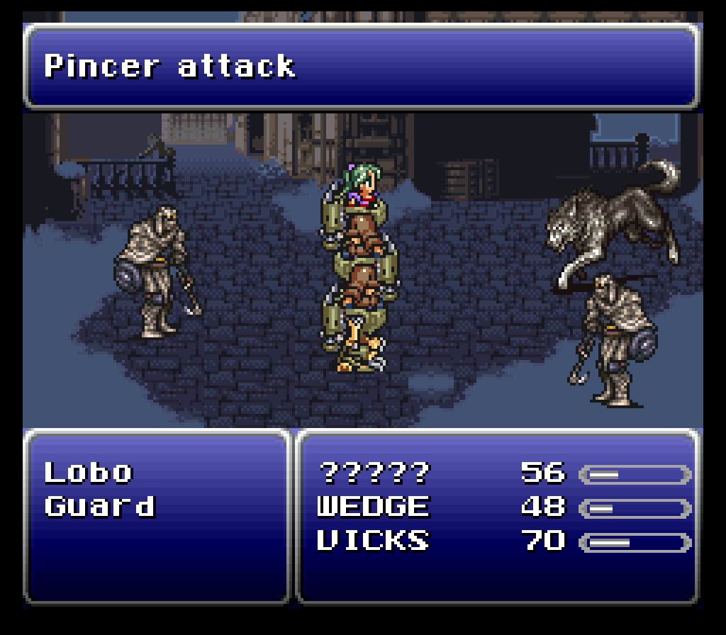 Final Fantasy 6 SNES 010 | The King of Grabs