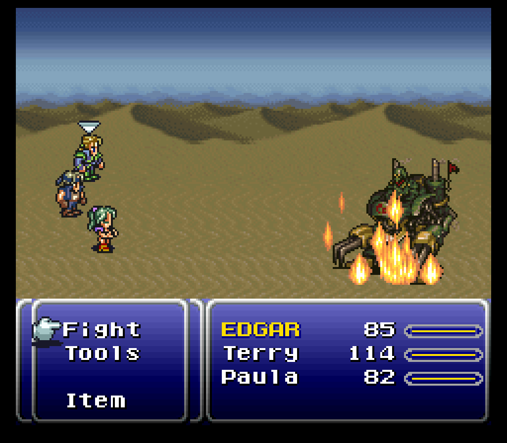 Final Fantasy 6 SNES 052 | The King of Grabs