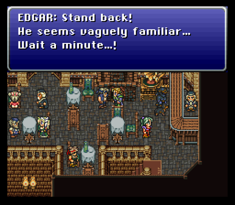 Final Fantasy 6 SNES 078 | The King of Grabs