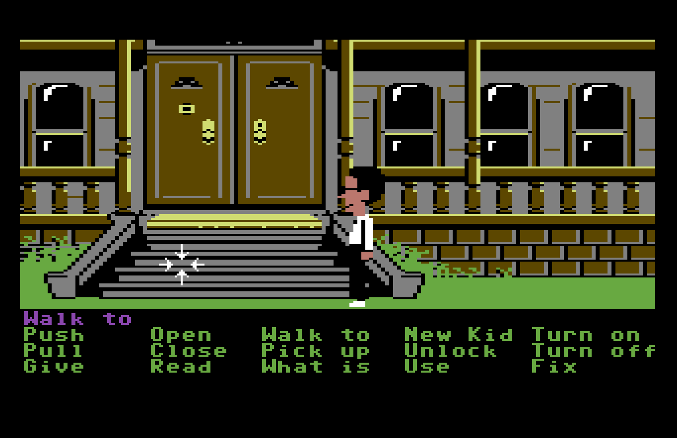 Maniac Mansion, Commodore 64 | The King of Grabs