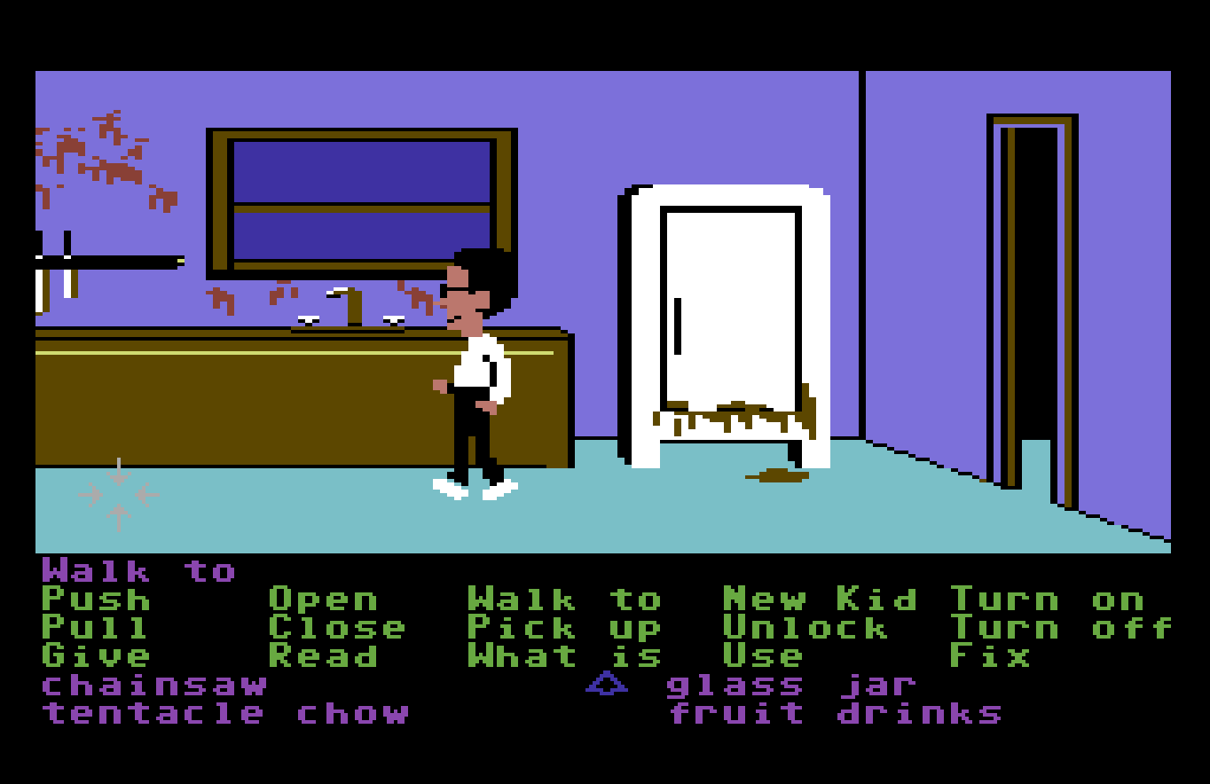 Maniac Mansion C64 44 | The King of Grabs