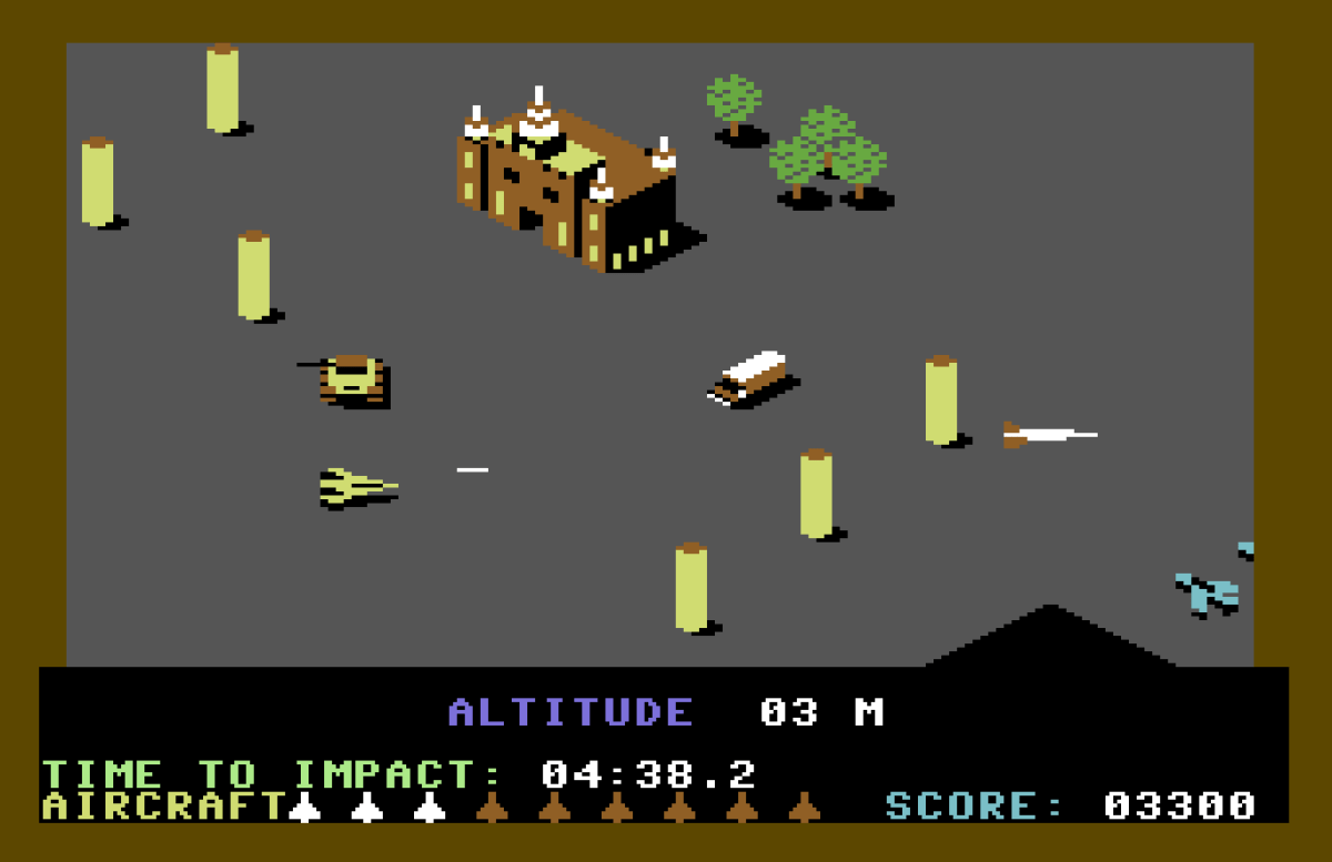 Raid Over Moscow, Commodore 64 | The King of Grabs