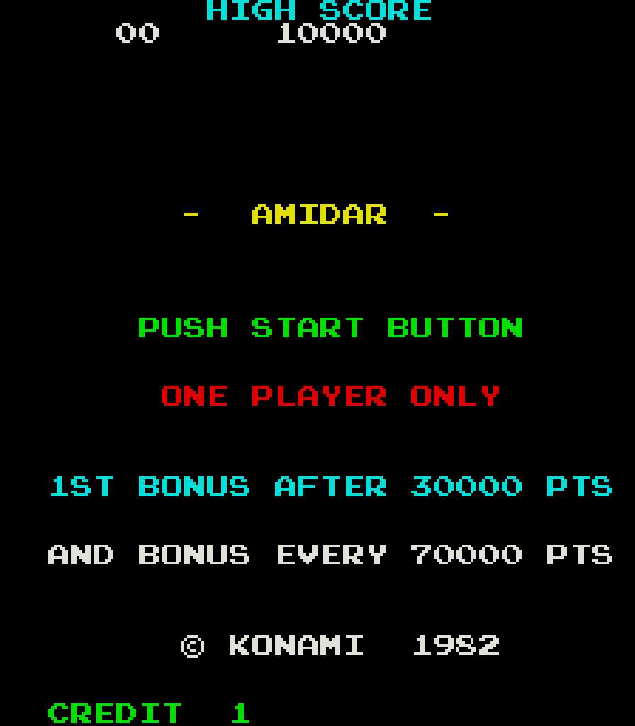 Amidar, Arcade | The King of Grabs