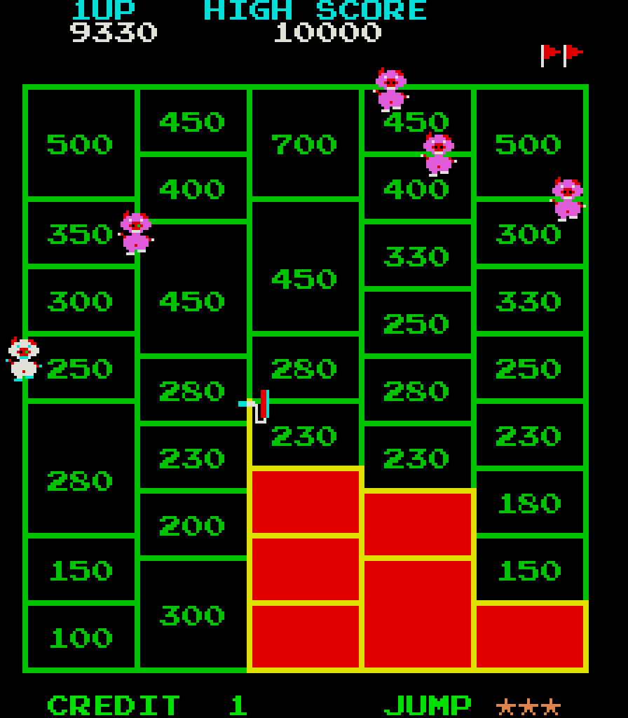 Amidar, Arcade | The King of Grabs