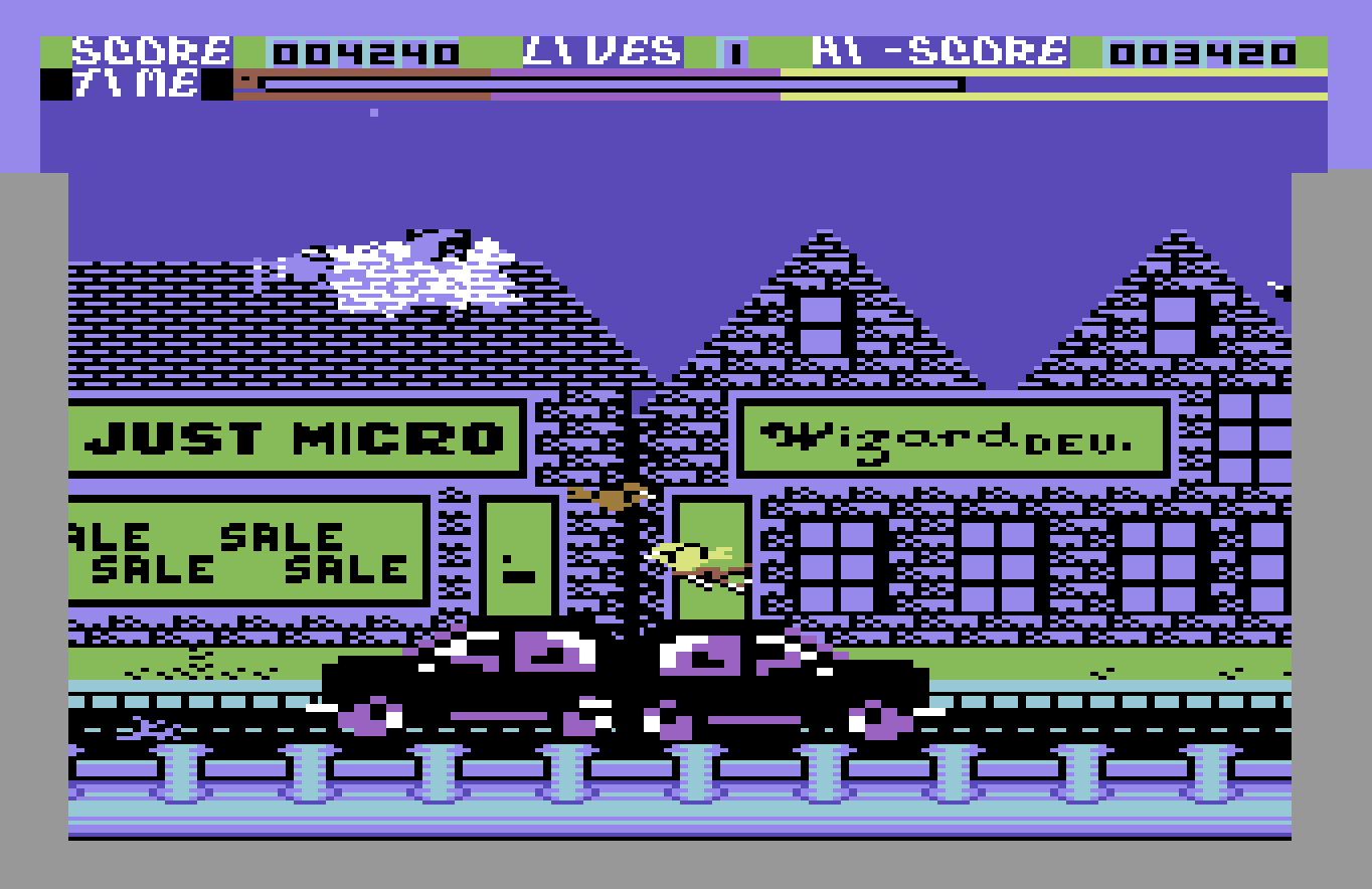 Potty Pigeon C64 60 | The King of Grabs