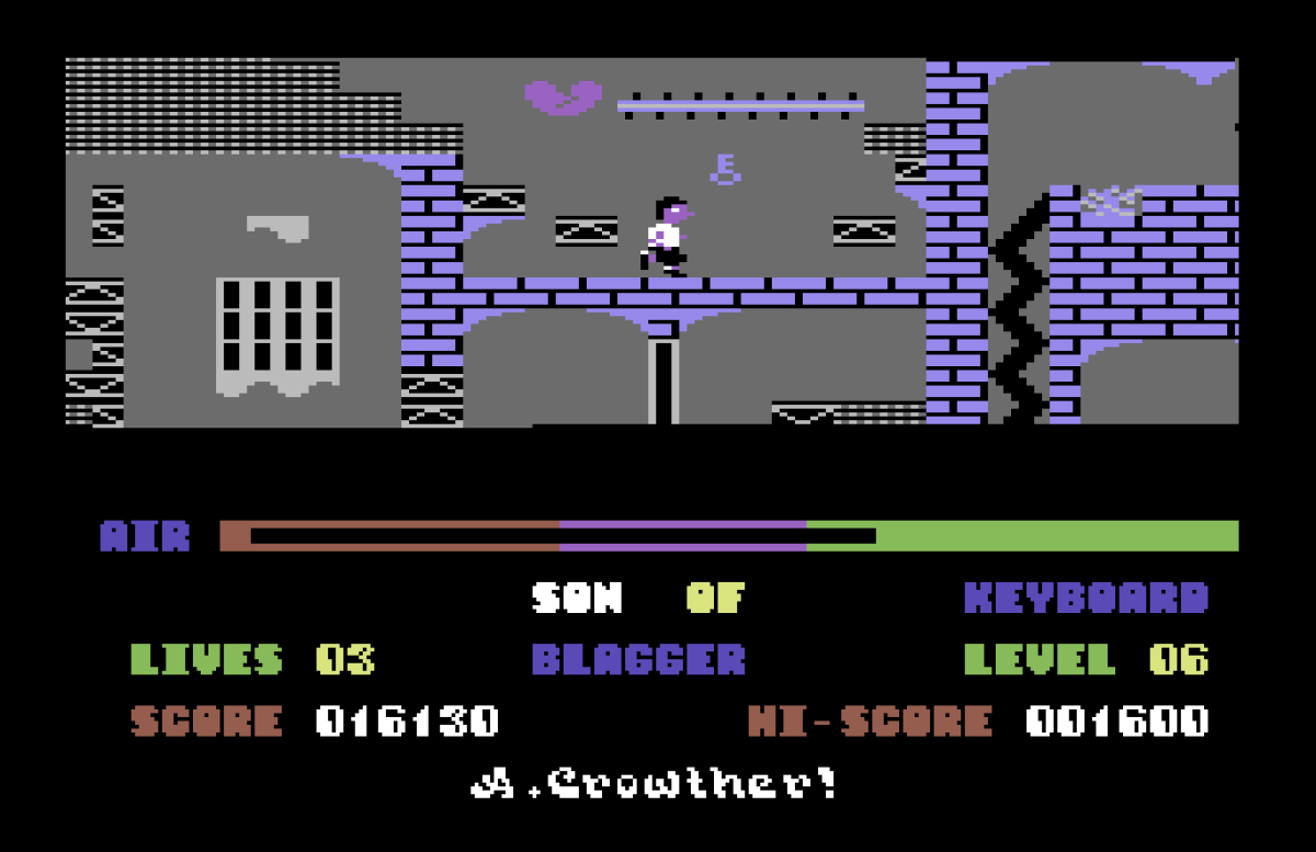 Son of Blagger, Commodore 64 | The King of Grabs