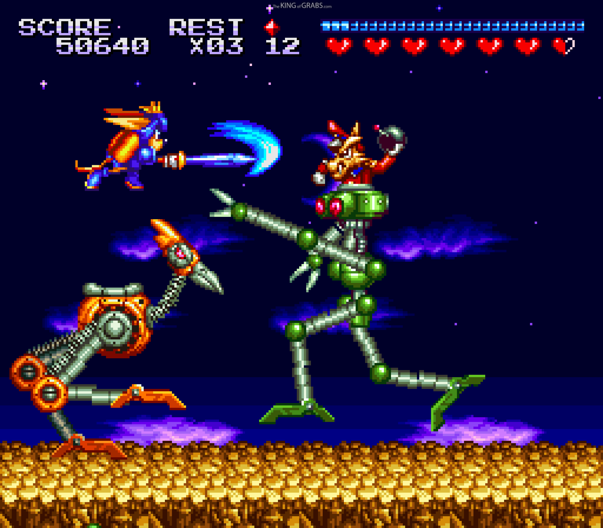 Sparkster, Super Nintendo | The King of Grabs