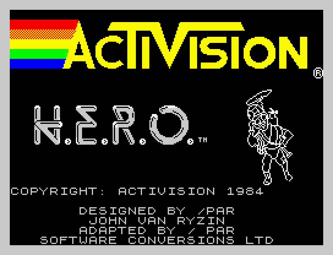 H.E.R.O., ZX Spectrum | The King of Grabs